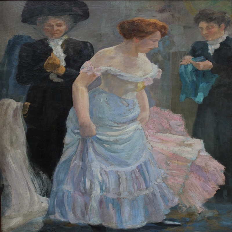 Marcel ROLL (1881-1927), La nouvelle robe